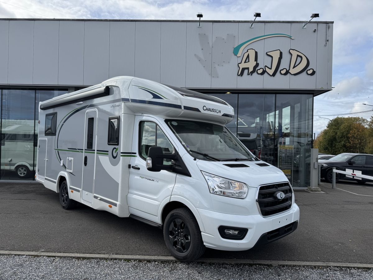 Motorhome Profilé Titanium Line 798 Ford 2026 (Automatique) - A.J.D ...